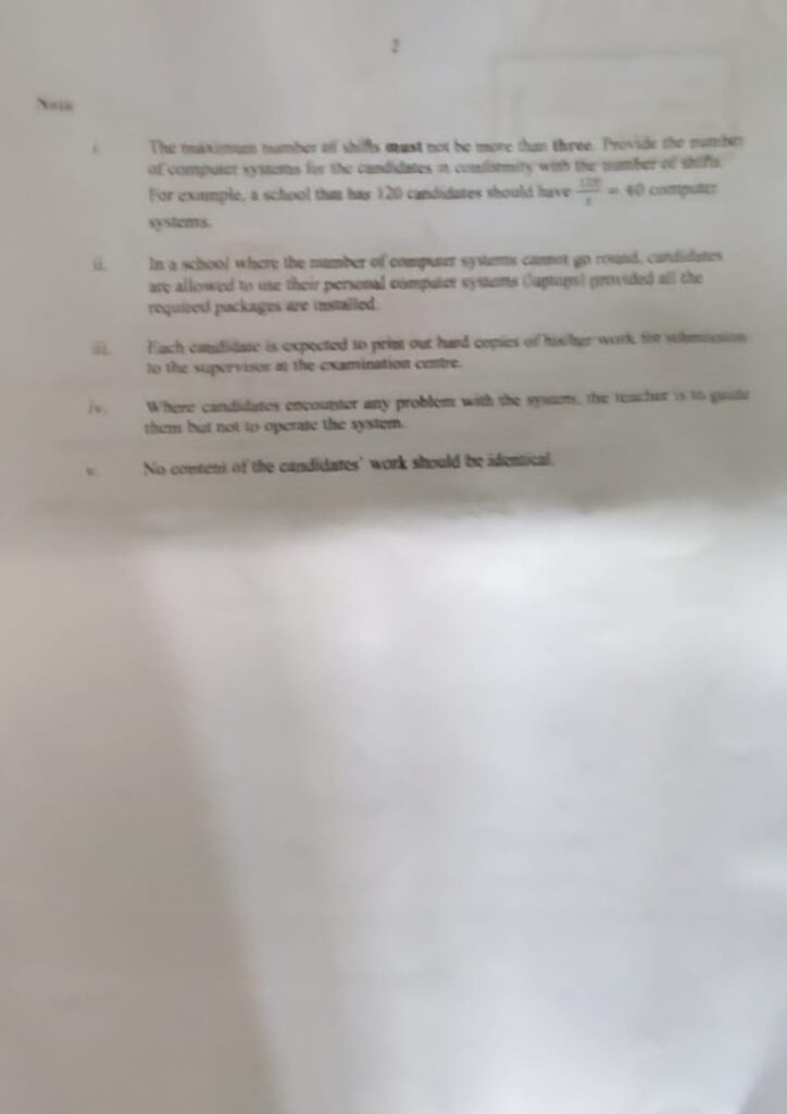 NECO SSCE Practical Specimens and Instructions to School for 2024/2025 ...