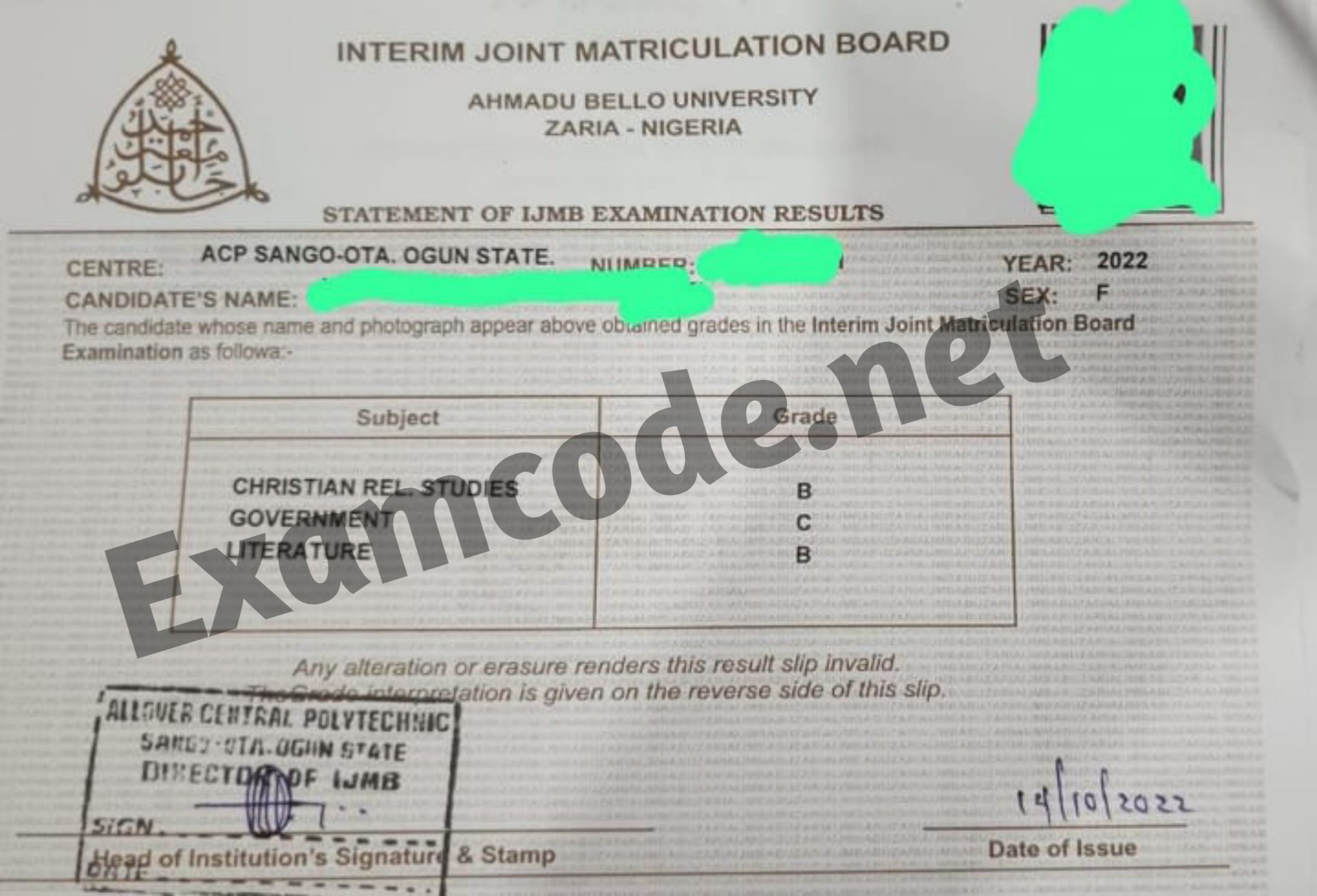 2024 IJMB Assistance | 2024 IJMB Questions And Answers - Myexamcode.net